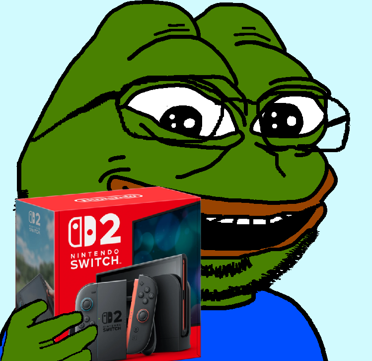 SoyBooru - Post 145072: amphibian blue_shirt box frog hand nas:pepe nintendo nintendo_switch_2 ...